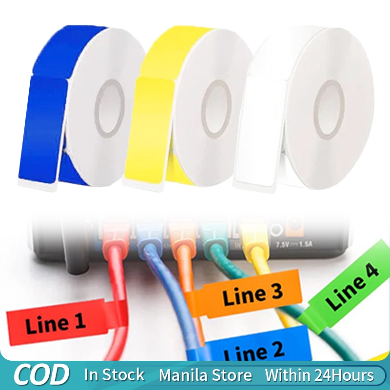 Cable Label Paper Waterproof Anti-Oil Scratch-Resistant Thermal Self ...