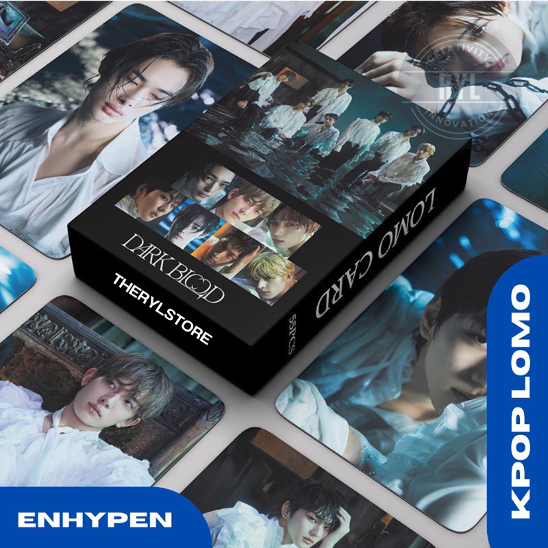 EN- ENHA KPOP Lomo cards [55 pcs/box] | Shopee Philippines
