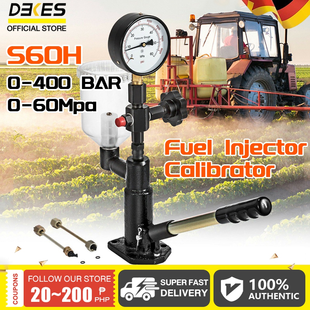 Fuel Injector Calibrator Dual Scale Gauge Max 60 Mpa Nozzle Pop ...