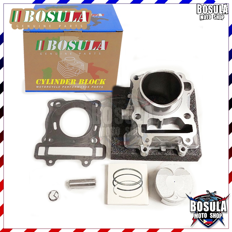 BOSULA Cylinder Block Set RAIDER150 FI STD 62MM / Raider150 Carb ...