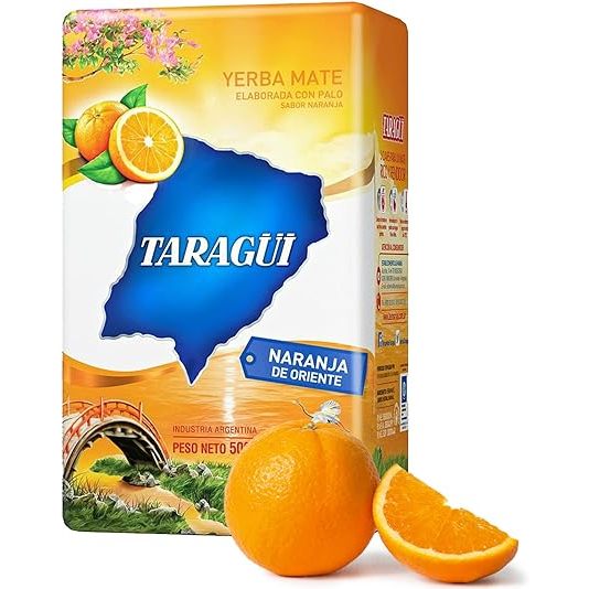 Taragui Yerba Mate Con Palo Naranja De Oriente Flavour/ Orange 500g ...