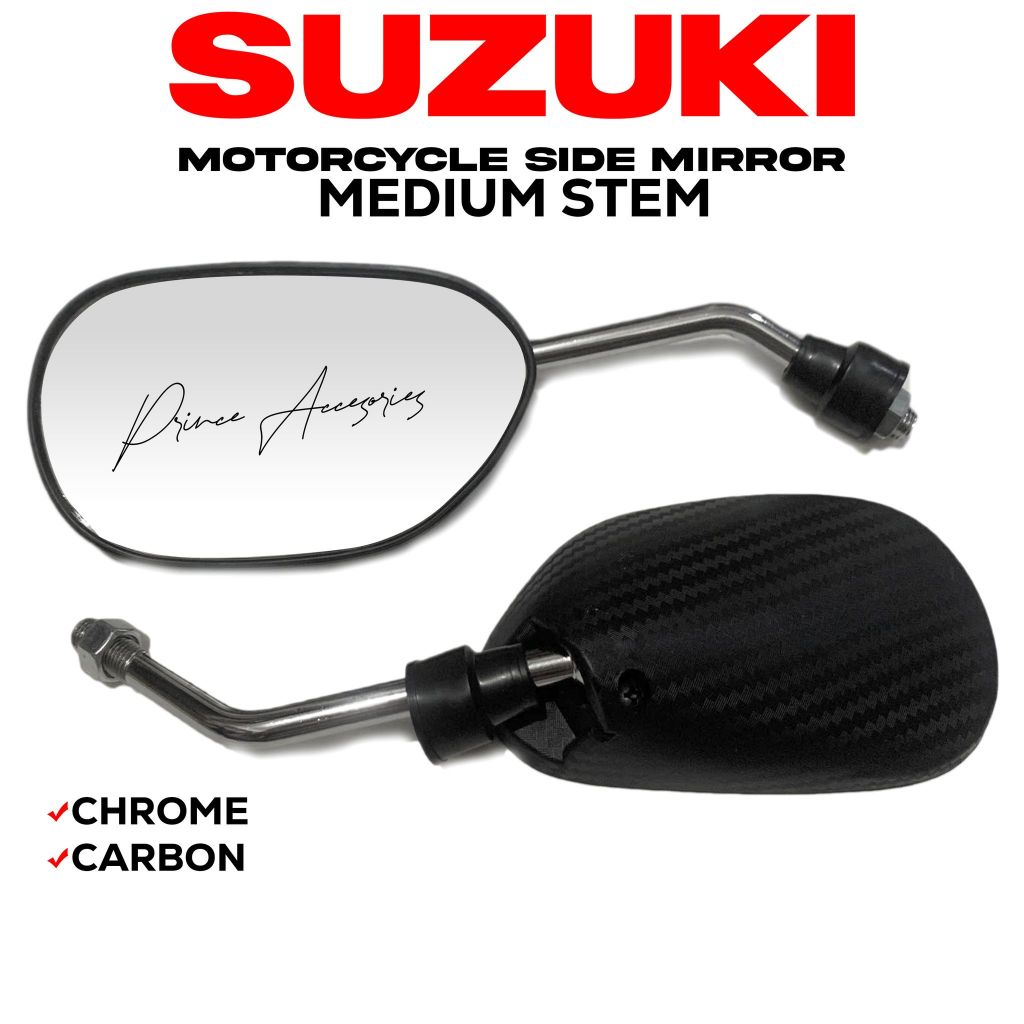 Suzuki Smash 115 1PAIR UNIVERSAL SIDE MIRROR FOR MOTORCYCLE (040CC ...