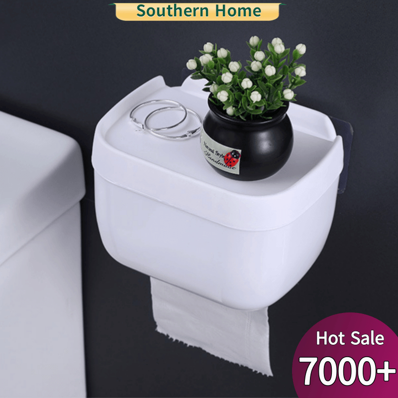 B38 COD【Manila】Bathroom Tissue Box Tissue Holder Toilet Paper Holder ...