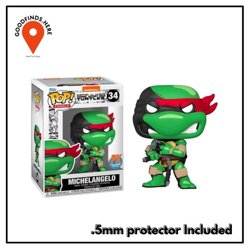 Funko Michelangelo PX Previews Exclusive | Shopee Philippines