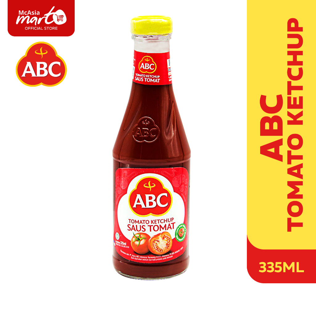 ABC TOMATO KETCHUP 335ML - MCASIA (expire on 27 July 2025) | Shopee ...