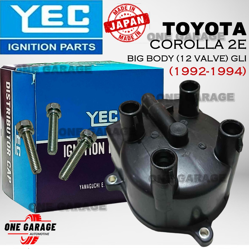 YEC Distributor Cap For TOYOTA COROLLA 2E BIG BODY (12 VALVE) GLI (1992 ...