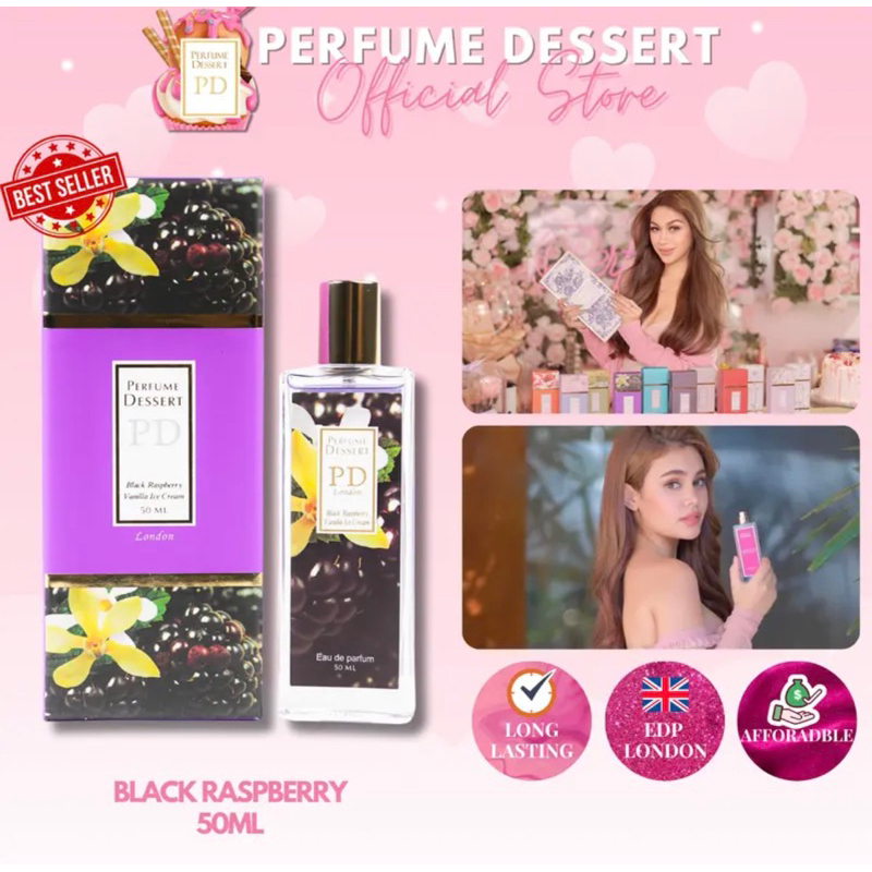 Black Raspberry Perfume EDP 30ml Long-Lasting Premium Fragrance for Men ...