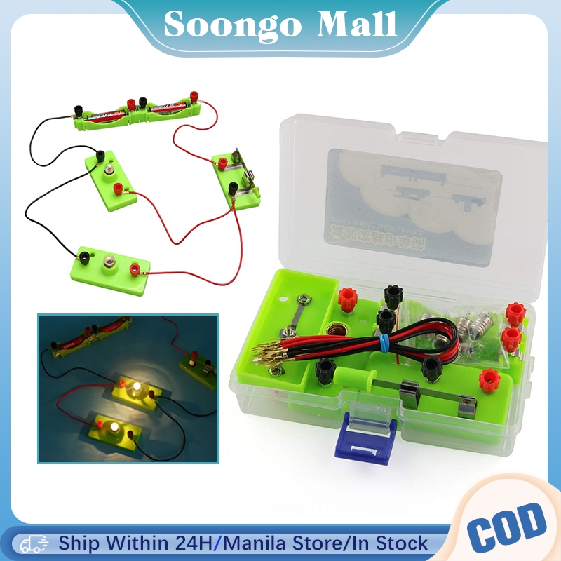 Electric Circuit Kits Physic DIY Educational Experiment Toy Teaching ...