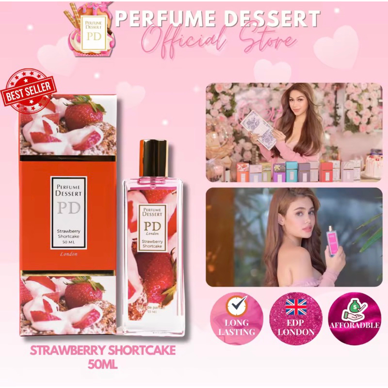 Strawberry Shortcake 30ml/100ml Perfume Dessert London Official Store ...