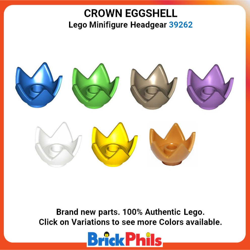 Lego Minifig Headgear 39262 Crown Eggshell | Shopee Philippines