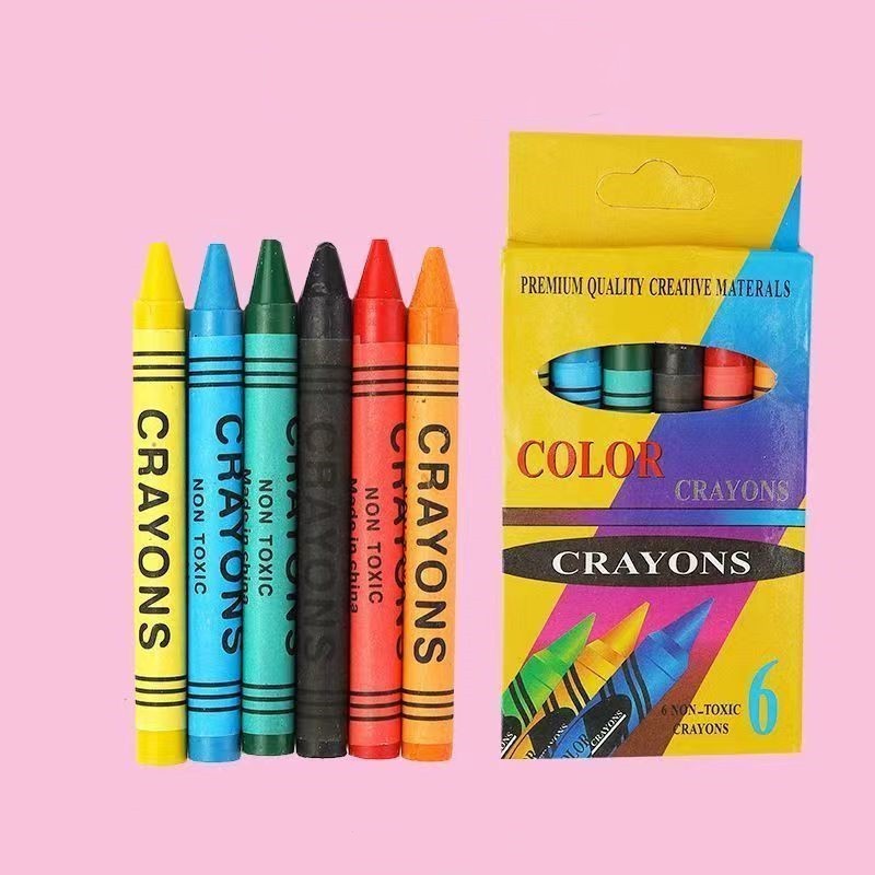 6/8/12/16/24pc Set Generic Crayon Crayons Set School Supplies Art ...