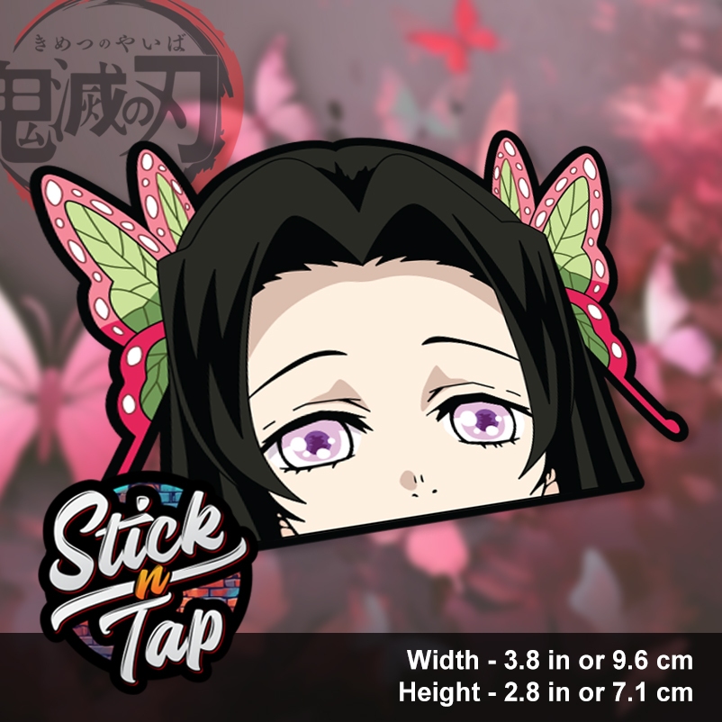 Demon Slayer Kanae Peeker Sticker, Waterproof, Vinyl Sticker | Shopee ...