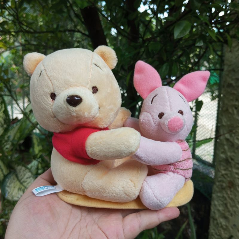 DISNEY Baby Winnie The Pooh and Baby Piglet Mini Plush | Shopee Philippines