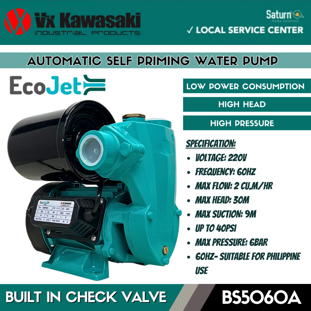 VX KAWASAKI ECOJET SERIES Automatic Intelligent Self Priming Booster ...