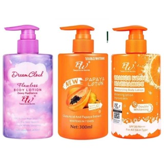3 Bottles New DW whitening Lotion ans moisturizing hand and body lotion ...