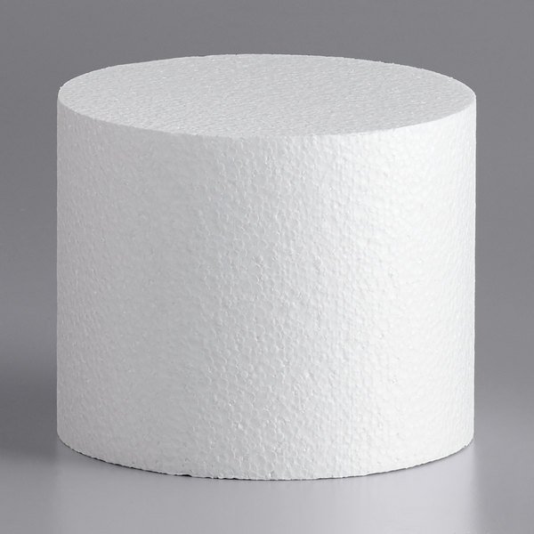 Styro Dummy Cake (Styrofoam) 4inch height Round | Shopee Philippines