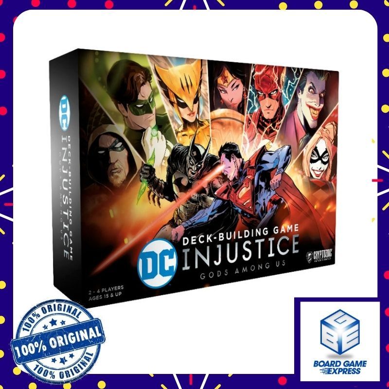 DC Comics DBG: Injustice - gods Among Us - Board Game Express | Shopee ...
