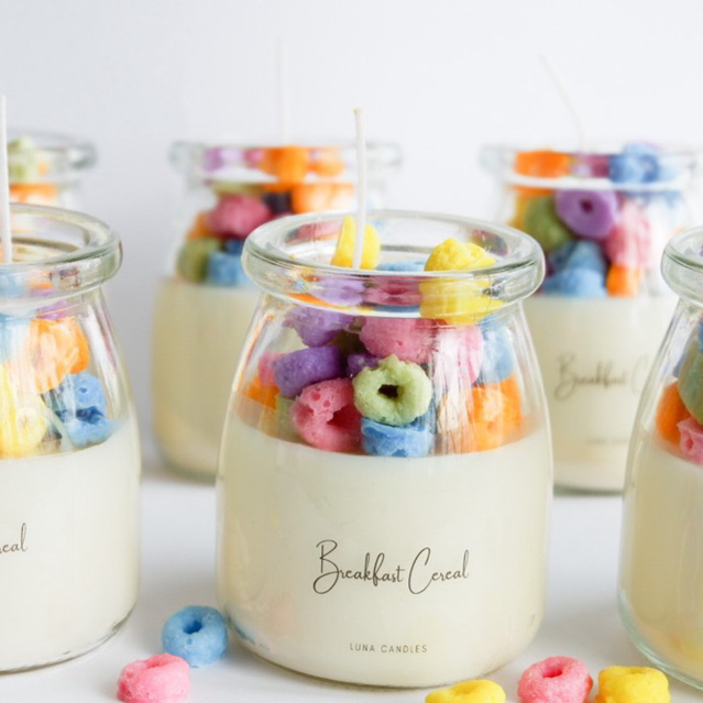 Breakfast Cereal Froot Loops Scented Candles | Shopee Philippines