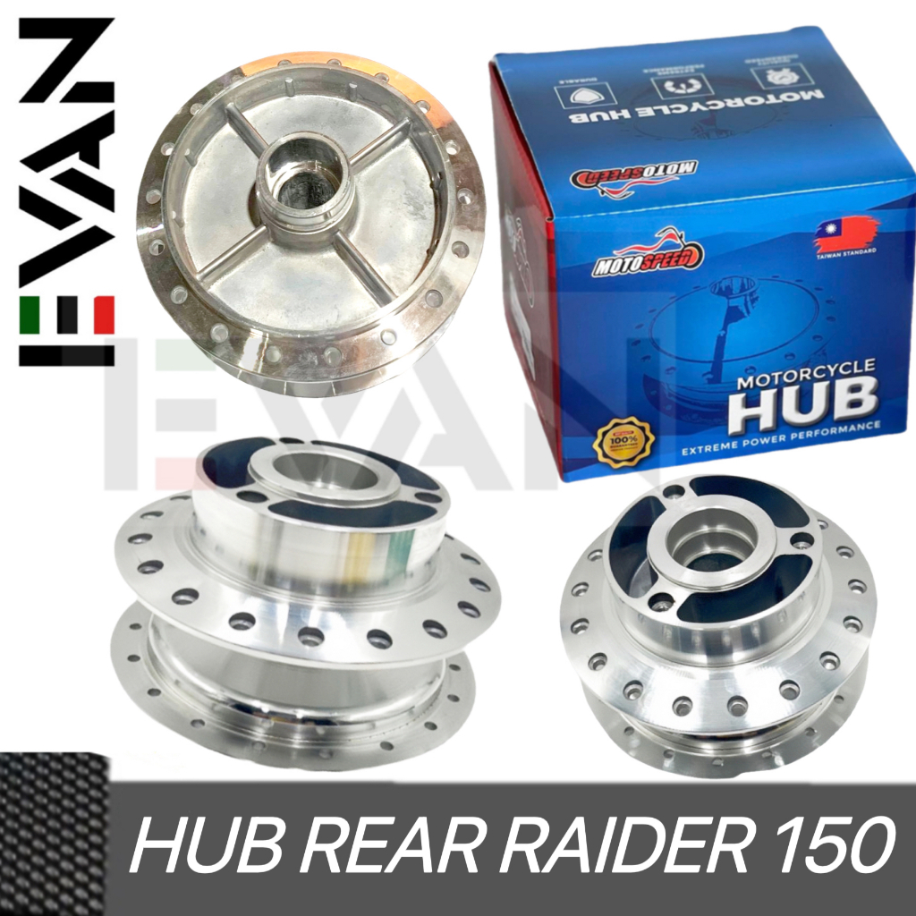 1 PC Full CNC Rear Hub For SUZUKI Raider 150/ Fi /Carb Motorcycle #4015 ...