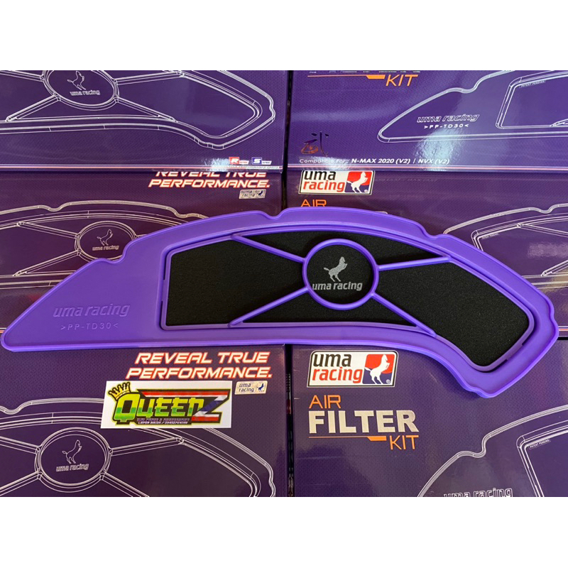 UMA Racing Washable Air Filter Kit For Yamaha Nmax/Aerox v1/v2 | Shopee ...