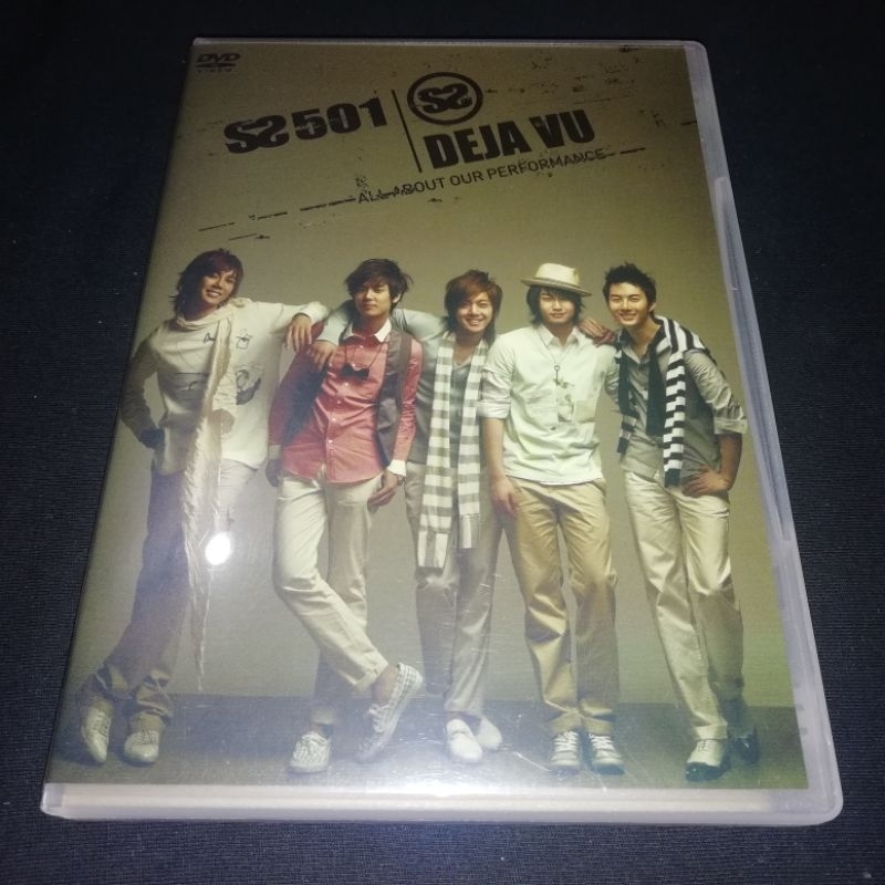 SS501 - Deja Vu DVD + CD Made in Japan AUTHENTIC Kpop Idol Collectibles Kim Hyun Joong | Shopee ...