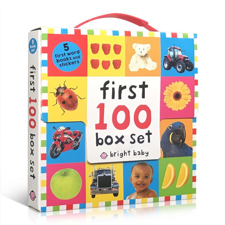 First 100 Box Set: Words; Animals; Trucks and Things That Go; Numbers ...