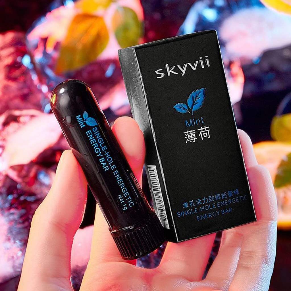 Skyvii Energy Bar Inhaler For Nose Vegan Liver Cleaning Nasal Box ...