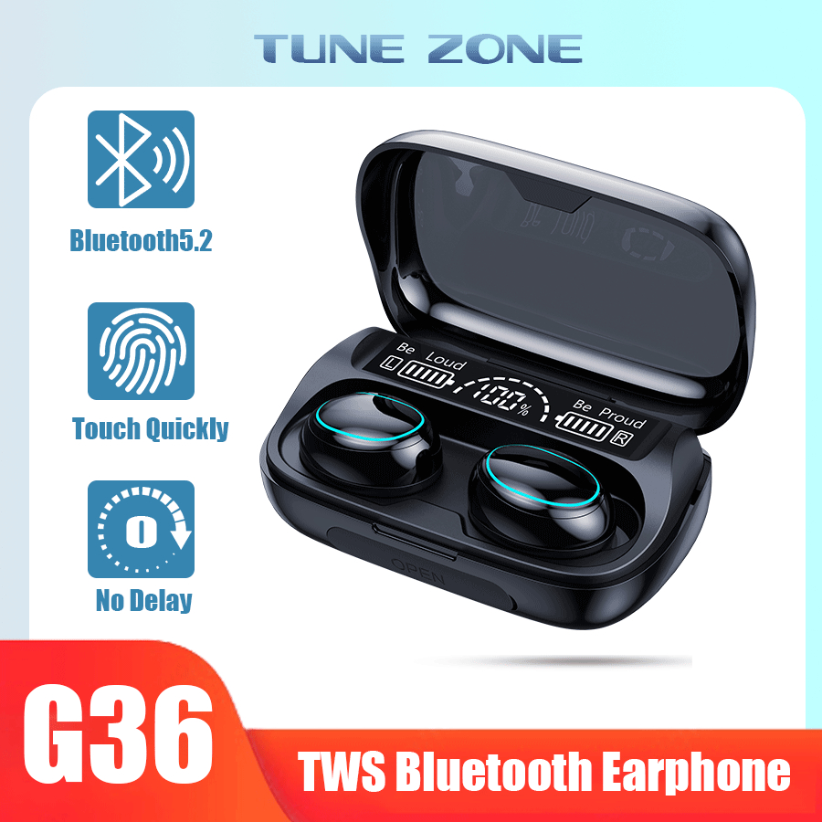 M10 TWS Bluetooth Earphones With Microphone Earphone Wireless Earbuds Bluetooth Headset with Mic ...