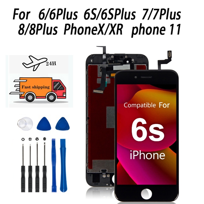 Smartphone LCD touch screen 6 6Plus 6S 6SPlus 7 7Plus 8 8Plus, X. | Shopee Philippines