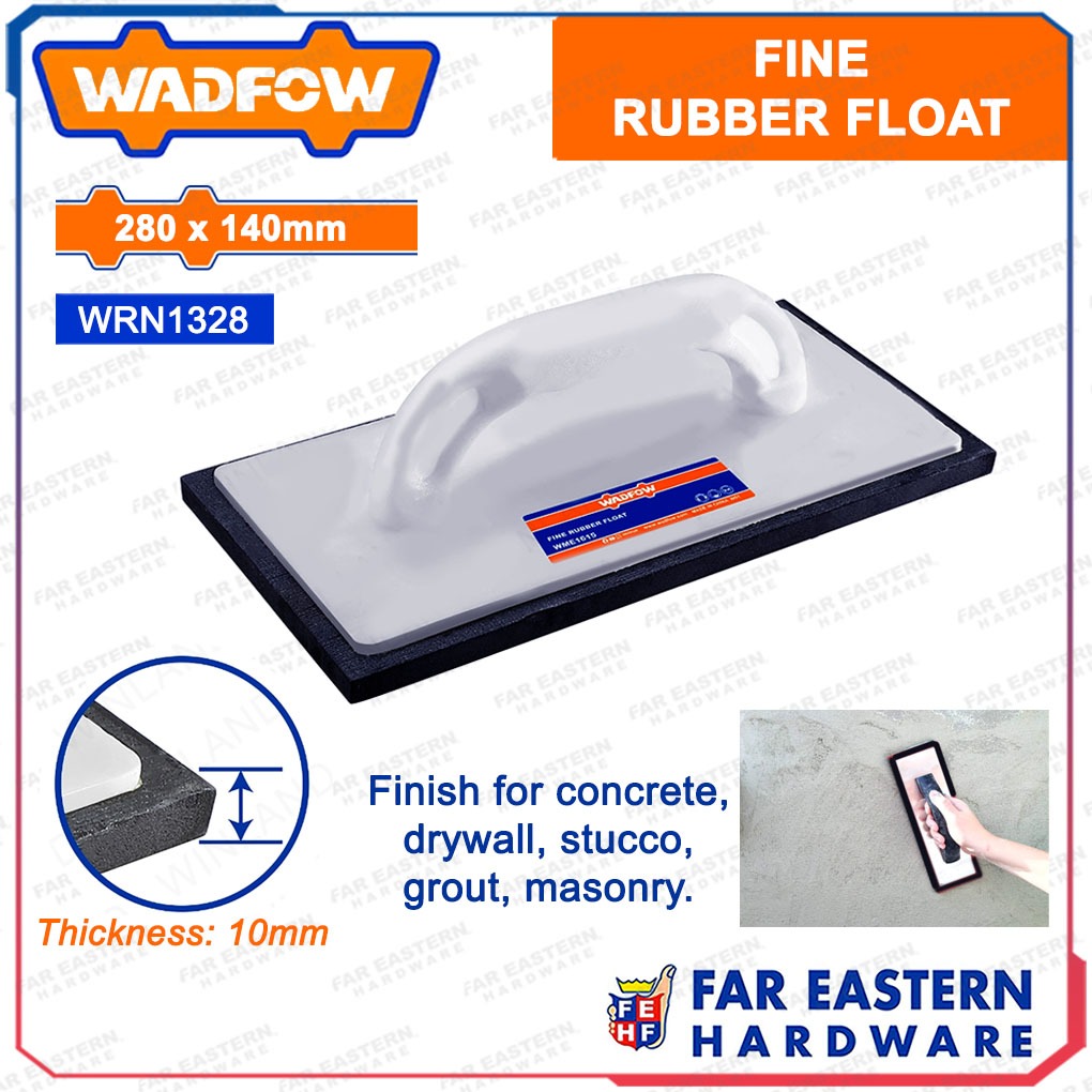 WADFOW Fine Rubber Float for Sanding Cement WRN1328 WFHT | Shopee ...