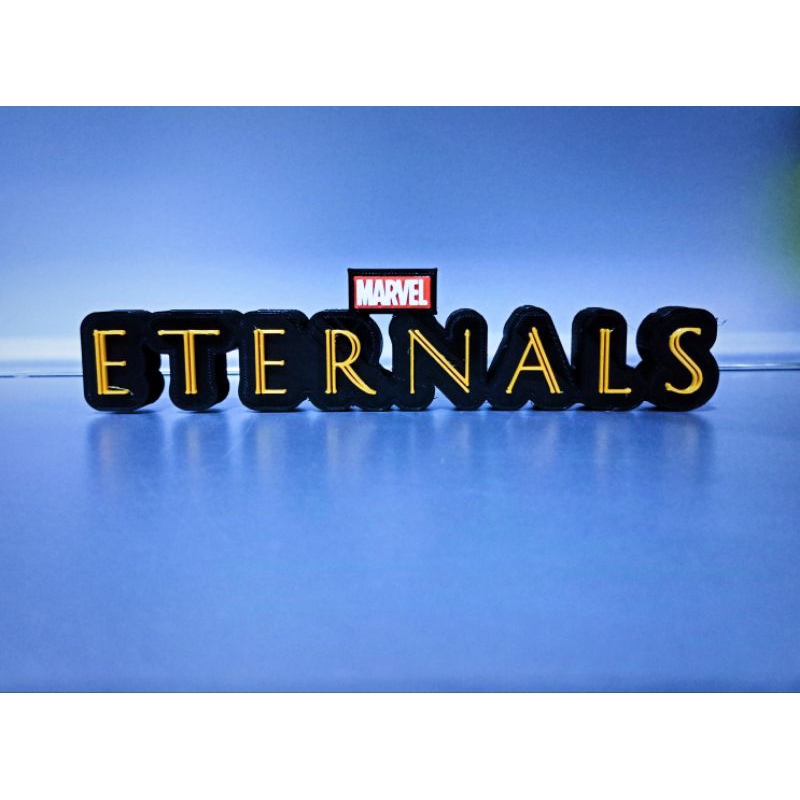 3d Printed logo - The Eternals Sign Logo for Action Figures ...