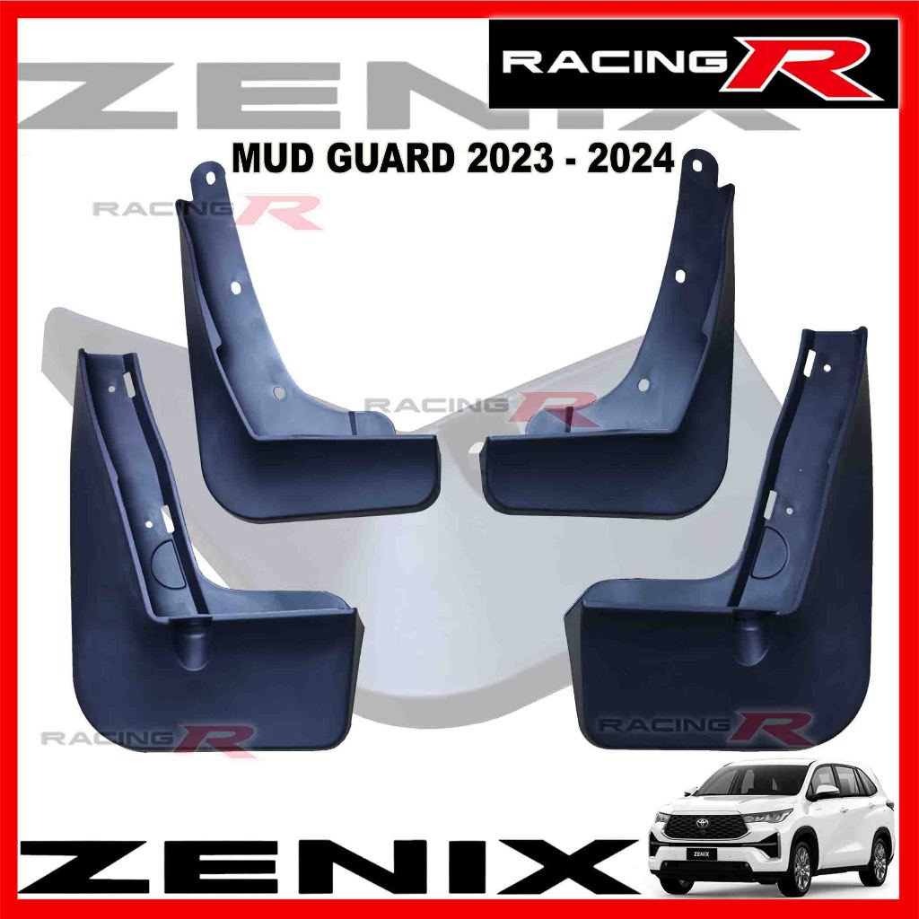 Toyota Innova ZENIX 2023 to 2024 Mud Guard W/ 8pcs Screw Mudguard ( Car ...