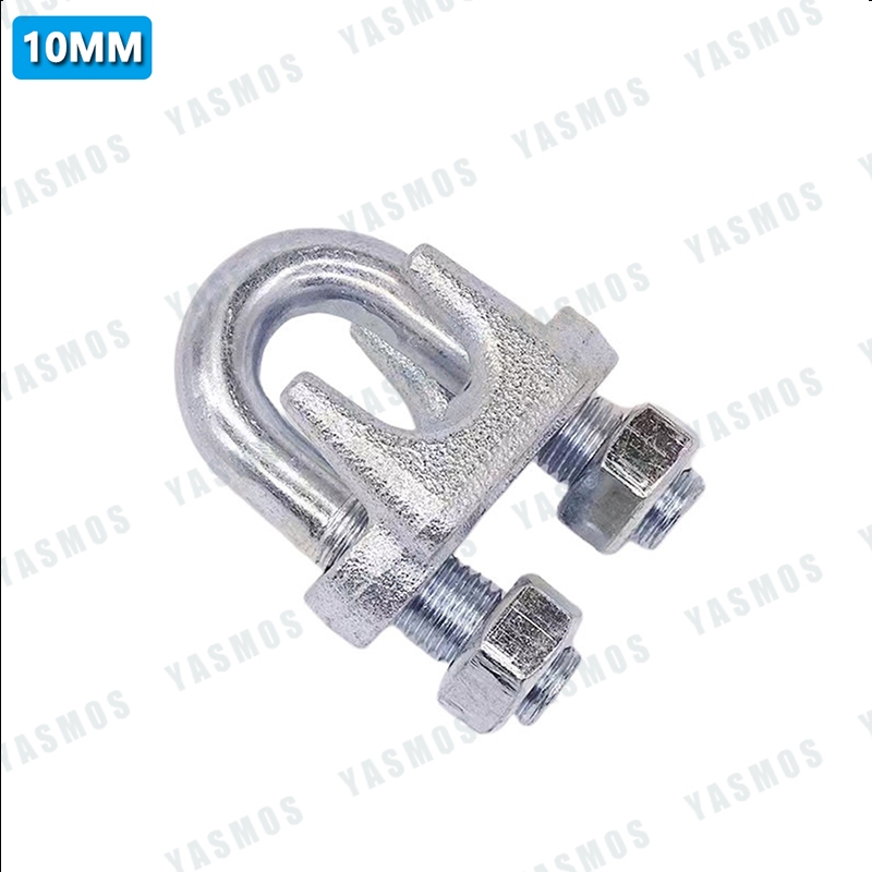 3 To 12mm Galvanized Steel Cable Wire Rope Clip U Clamps (Thimble ...