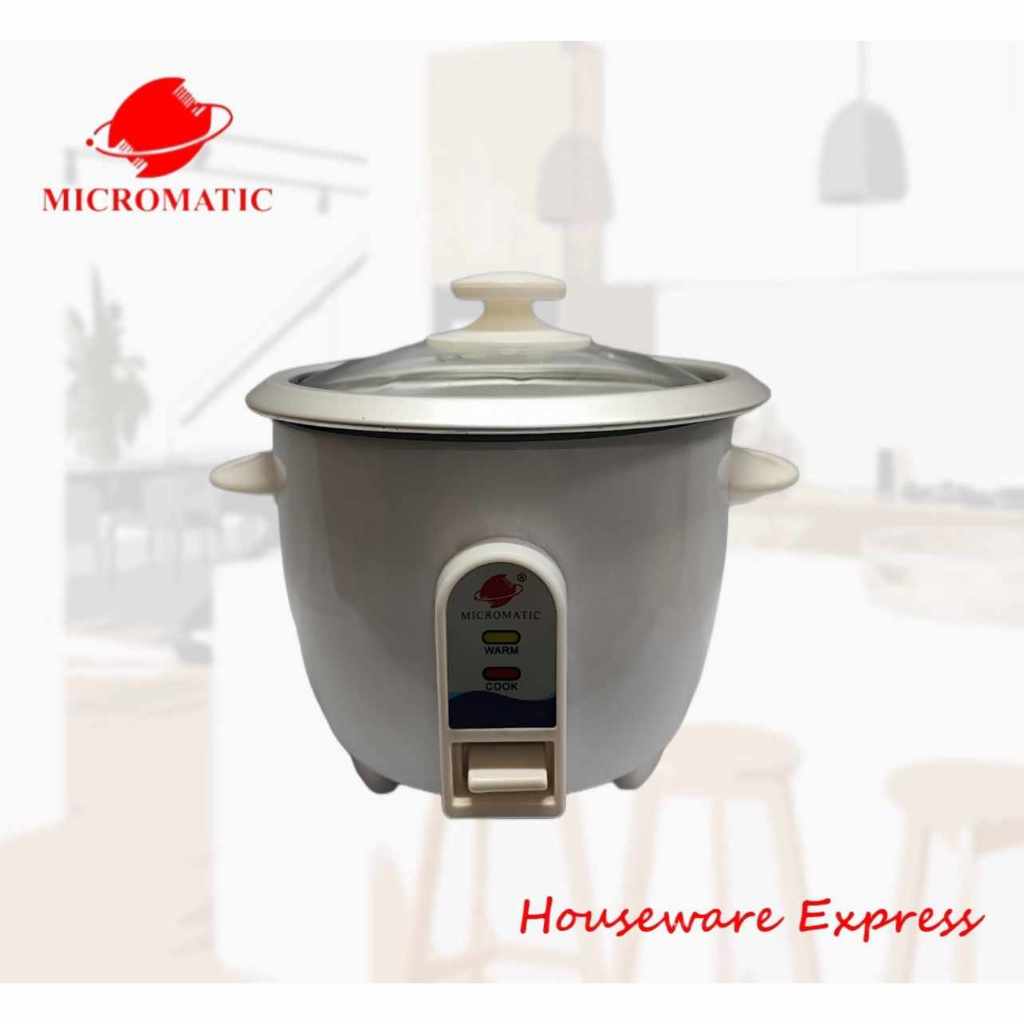 Micromatic MRC-350 Rice Cooker 0.6L(white) (Houseware Express) | Shopee ...
