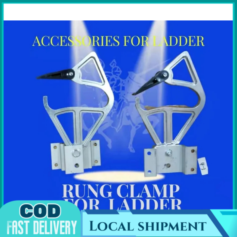Extension Aluminum Ladder Accessories Ladder Clamp Pair | Shopee ...
