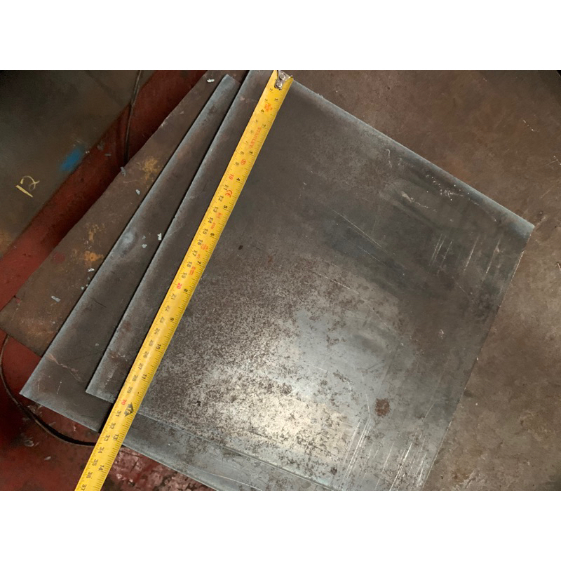 MS PLATE MILD STEEL BASE PLATE METAL 2mm thick x 24inches x 24inches ...