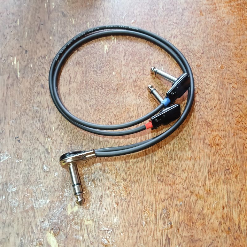 TRS Split for FX LOOP by GearDrop HX STOMP AMPERO SPLIT OUTPUT FX LOOP ...