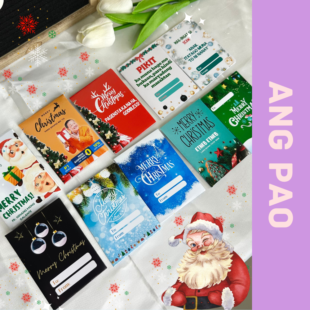 DEXA | Witty Customized Ampao for Christmas | Ampao | Angpao ...