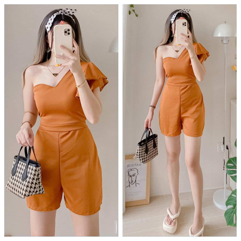 Marga One Side Romper / Small To Medium | Genelle23 | Shopee Philippines