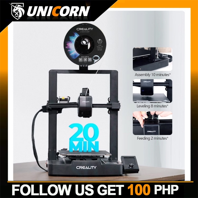 Ender-3 V3 SE 3D Printer ratedpower350w with CR Touch Auto Leveling 220 ...