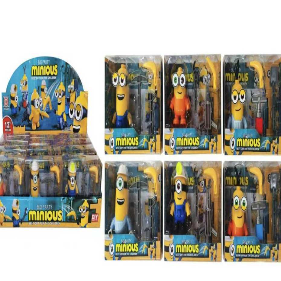 JLT Minions dispicable me mini blocks toys | Shopee Philippines