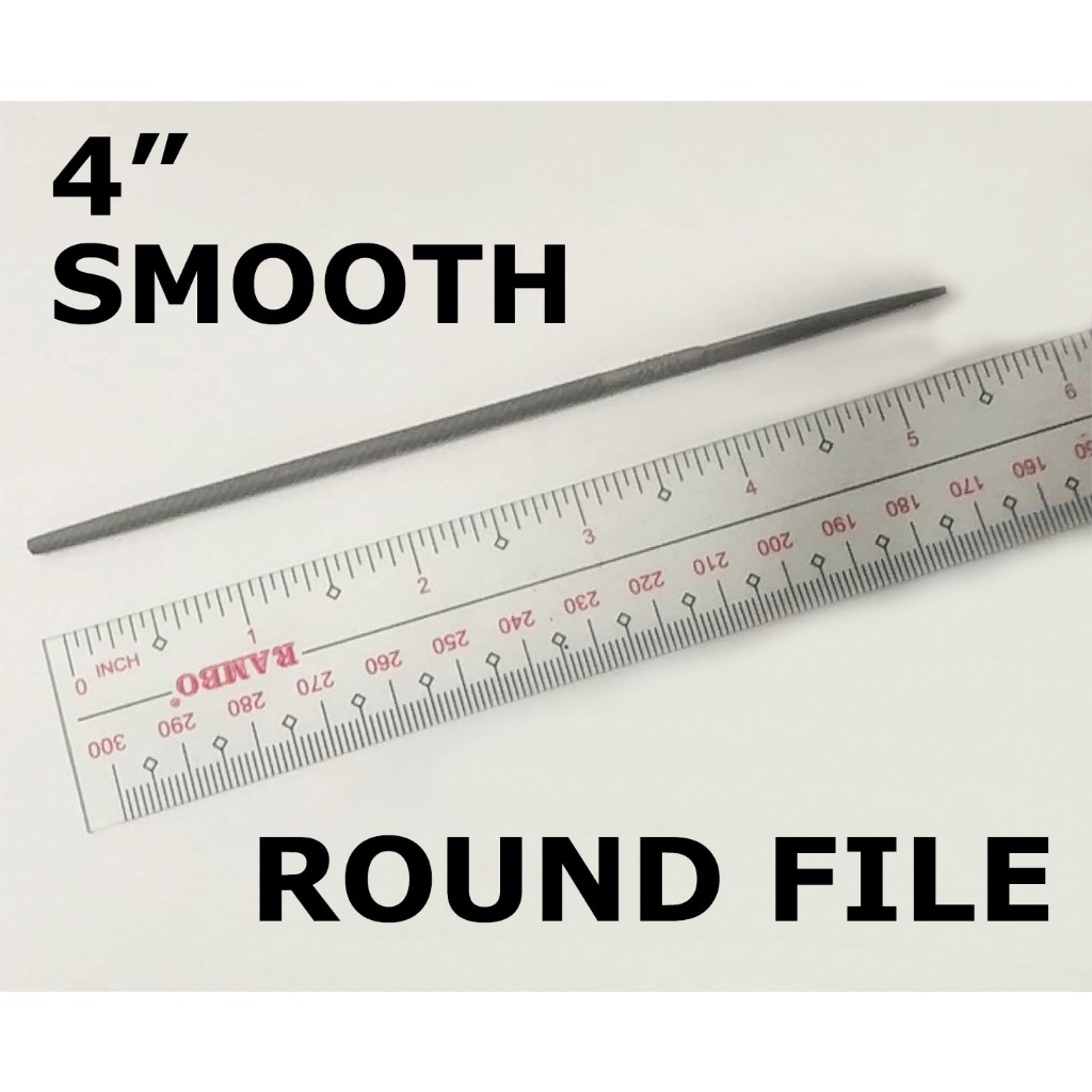 ORIGINAL NICHOLSON ROUND FILE SMOOTH 4 ...