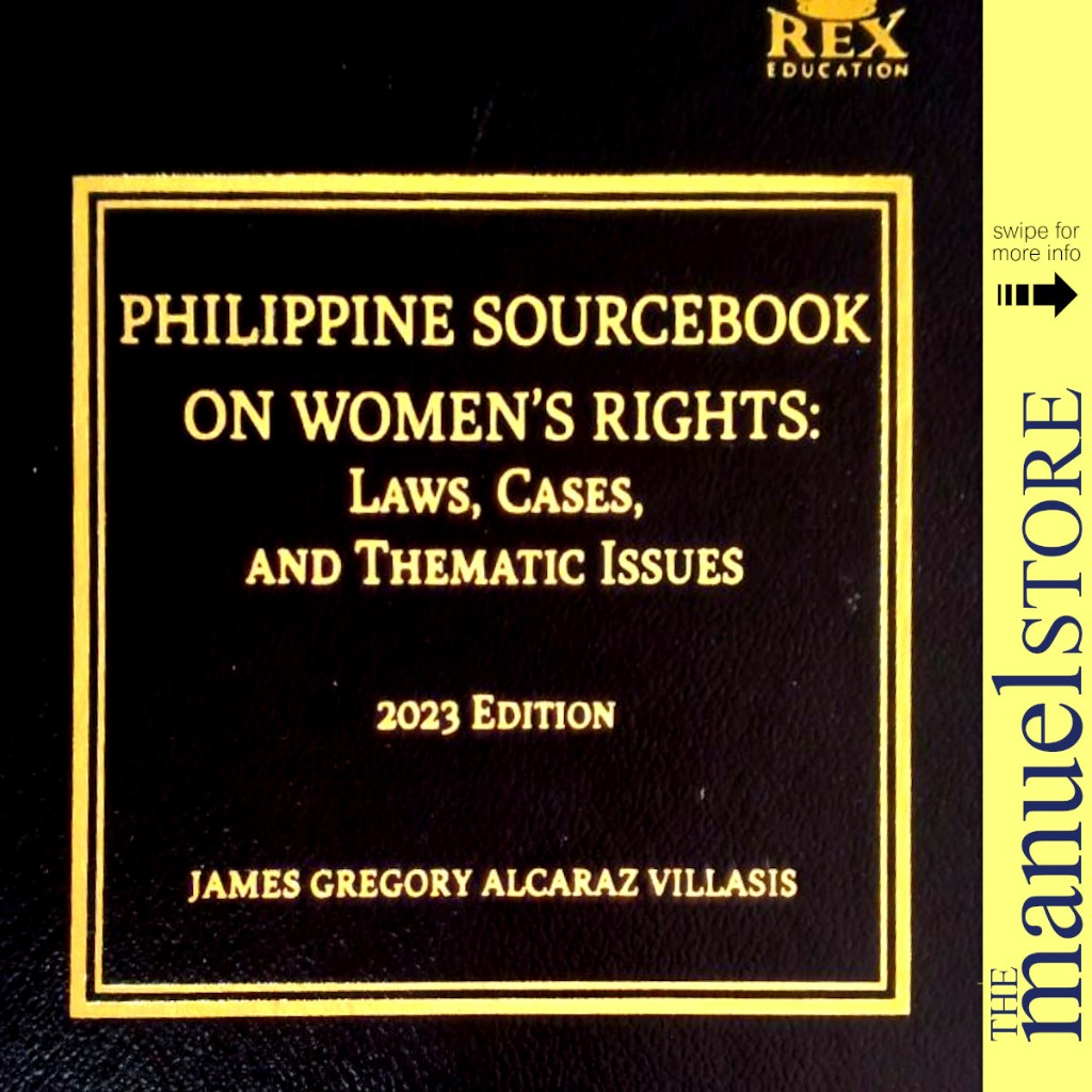 Villasis (2023) - Women's Rights, Philippine Source Book on, Sourcebook ...