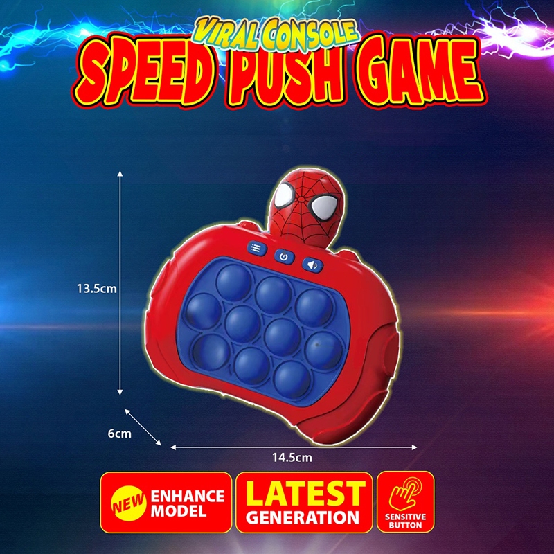 Speed quick push Push Game Console Pop It Game Machine Educational Toys ...
