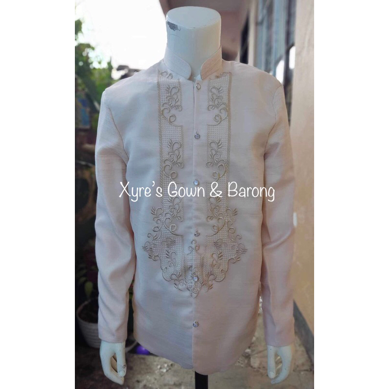 Piña Organza Coat Barong with Thick Lining/ Not Shiny- Direct Tahian (2 ...