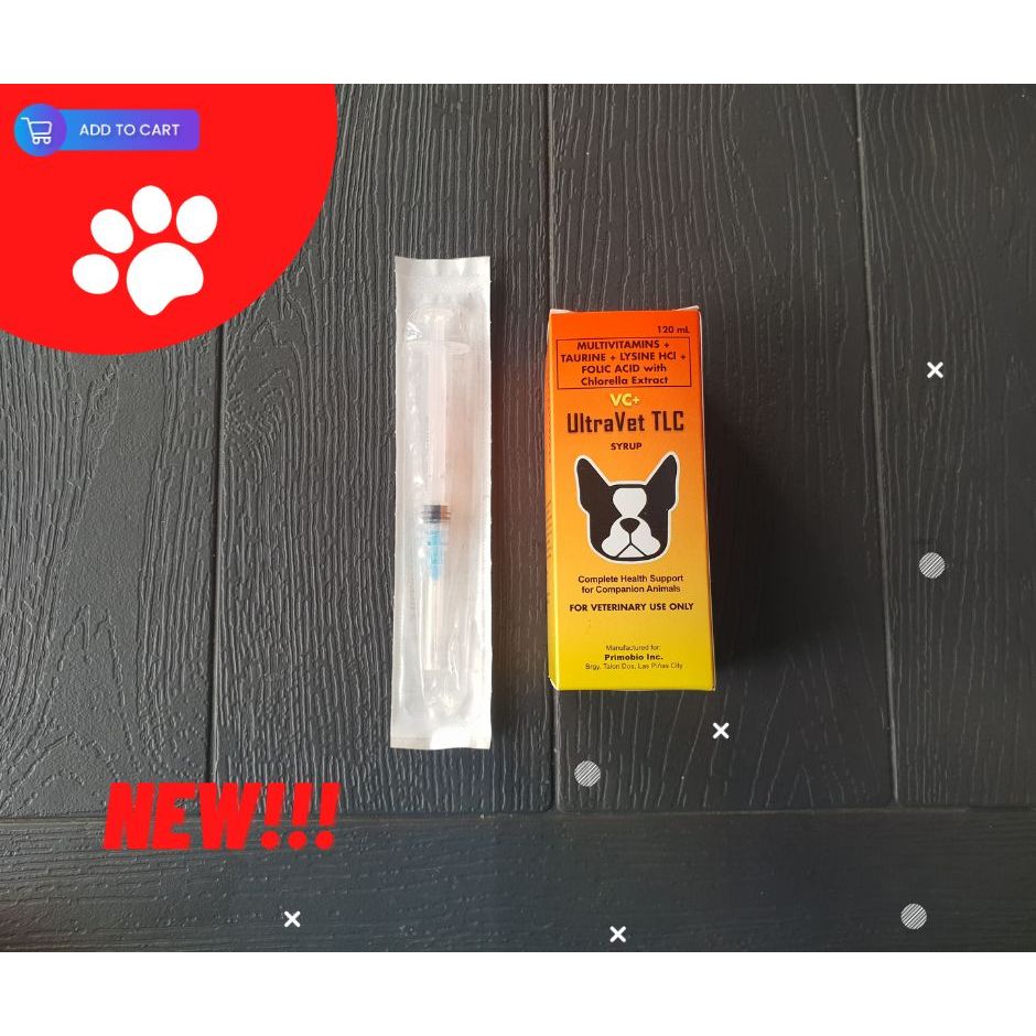Vet Core+ Ultravet TLC 120ml Pet Vitamins for Dogs and Cats with FREE ...