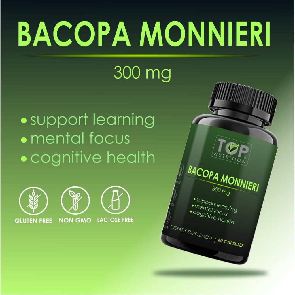 Bacopa Monnieri 300mg 60 Capsules | Shopee Philippines