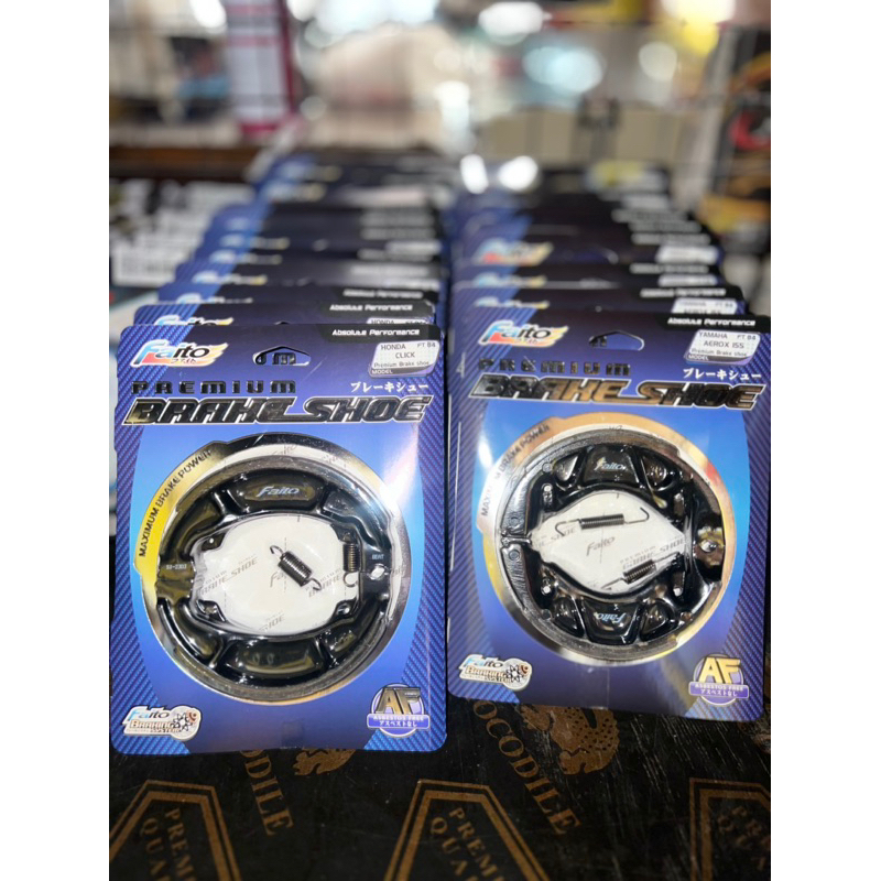 FAITO BRAKE SHOE MIO SPORTY/AMORE/AEROX/CLICK/BEAT | Shopee Philippines