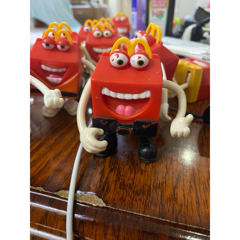Mcdonald’s Mcdo Red Lunchbox Smiling Version Happy Meal Black Shoes ...