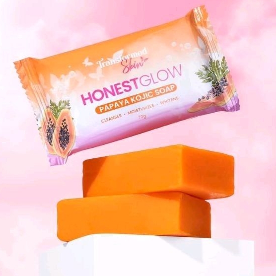 Honest Glow Papaya Kojic Soap Whitening 70g | Shopee Philippines